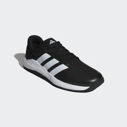 Herren Trainingsschuh "DROPSET BASE", adidas Performance, Gr. 45, wei&szlig;, Textil, Schuhe, ideal f&uuml;r Gym und Fitnessstudio