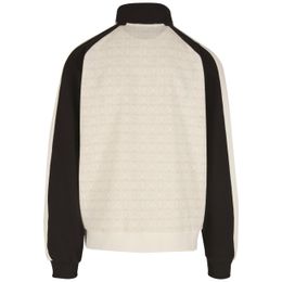 Karl Kani Herren Trainingsjacke "Karl Kani Kani Sidestripe Aop Trackjacket", beige, Gr. S, mehrfarbig, 100% Polyester, Jacken