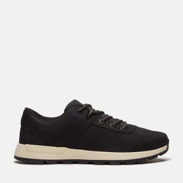 Timberland Herren Schn&uuml;rschuh "SPRINT BASIC - LOW LACE UP SNEAKER", Gr. 47,5, schwarz, Leder, Schuhe, aus Leder