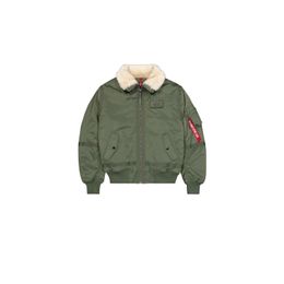 Herren Bomberjacke "B-15 III TT Two Tone", gr&uuml;n, Gr. M, Alpha Industries, Obermaterial: 100% Nylon, Futter: 100% Polyester, &Auml;rmelfutter: 100% Nylon,