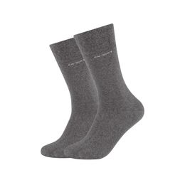 Camano Herren Socken "bamboo 4er Pack", Gr. 39, grau, 80% Viskose, 19% Polyamid, 1% Elasthan, uni, Socken