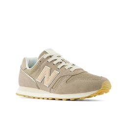 New Balance Damen Sneaker "373", Gr. 37, braun, Leder, Textil, Schuhe, mit Gummilaufsohle