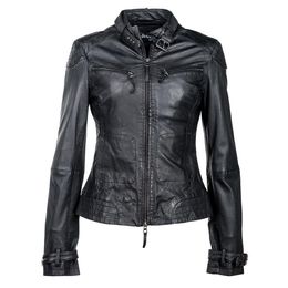 Maze Damen Lederjacke "31Ryana", schwarz, Gr. M, Obermaterial: 100% Lammleder; Futter: 100% Baumwolle; &Auml;rmelfutter: 100% Polyester, Jacken