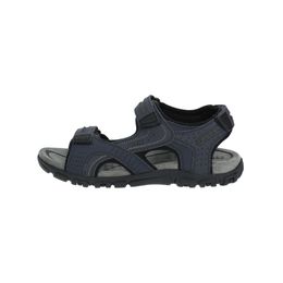 Geox Herren Sandale "Geox Wanderschuhe Lederimitat", Gr. 43navy, grau, Lederimitat, Schuhe