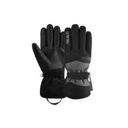 Reusch Damen Skihandschuhe "Hellen R-TEX XT", schwarz, Gr. 6,5, bedruckt, mehrfarbig, 87% Polyester, 11% Lederimitat, 2% Elasthan, Handschuhe, mit