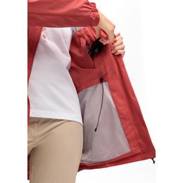 Maier Sports Damen Parka "ArorA Loop W", rot, Gr. 36, 100% Polyester, Jacken, Damen Jacke wasserdicht, Outdoorjacke, 3 Taschen au&szlig;en + Innentasche