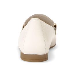 Gabor Damen Slipper, Gr. 42, beige, Kalbsleder, Schuhe, Loafer, Halbschuh mit Lederinnensohle