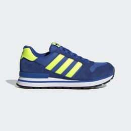 Herren Sneaker "ZX 500 RS", adidas originals, Gr. 46, blau, Leder, Textil, Schuhe