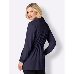 Catamaran Damen Sweatjacke, blau, Gr. 48, 70% Viskose, 27% Polyester, 3% Elasthan, Sweatjacken