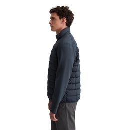 Marc O'Polo MARC O'POLO Herren Outdoorjacke "mit weichen Scuba-&Auml;rmeln", blau, Gr. XXXL, unifarben, Obermaterial: 100% Polyester. F&uuml;llung: 100% Polyester. Futter: