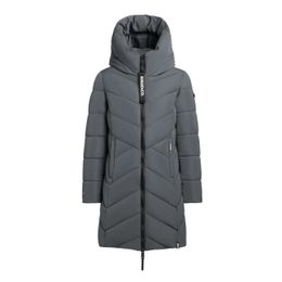 Khujo Damen Steppmantel "DARKA2", grau, Gr. L, unifarben, 100% Polyester, M&auml;ntel