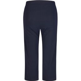 KjBRAND Damen 7/8-Hose "KJBSusie Culotte"marine, Gr. 52, Web, Obermaterial: 72% Polyamid, 28% Elasthan, Hosen, Vorne mit Eingrifftaschen,