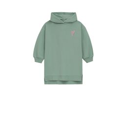 DANAMADE M&auml;dchen Sweatkleid "DANAMADE Dresses Hoody"dusty mint, Gr. 134, 95% Baumwolle, 5% Elasthan, Kleider