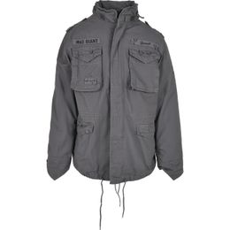 Brandit Herren Wintermantel "Brandit Herren M-65 Giant Jacket", grau, Gr. 7XL, 100% Baumwolle, M&auml;ntel