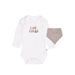 Liliput M&auml;dchen Erstausstattungspaket "Ciao Kakao", braun, Gr. 50, 100% Baumwolle, KOB Set-Artikel, mit humorvollem Schriftzug