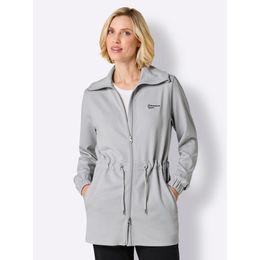 Catamaran Damen Sweatjacke, wei&szlig;, Gr. 40, 70% Viskose, 27% Polyester, 3% Elasthan, Sweatjacken
