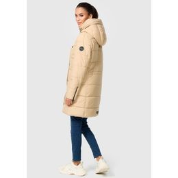 Marikoo Damen Winterjacke "Karumikoo XVI", beige, Gr. XXL, Obermaterial: 100% Polyester; Futter: 100% Polyester; Wattierung: 100% Polyester;