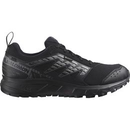 Salomon Herren Wanderschuh "WANDER GORE-TEX", Gr. 41, schwarz, Synthetik, Textil, Schuhe, wasserdicht, Trailrunningschuhe