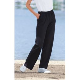 Schneider Sportswear Damen Freizeithose mit Baumwoll-Innenseite schwarz Gr&ouml;&szlig;e 48