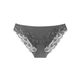 Triumph Damen Slip "Lovely Micro Tai", Gr. XS, schwarz, Microfaser, Obermaterial: 80% Polyamid, 20% Elasthan, Unterhosen, mit Spitzenbesatz