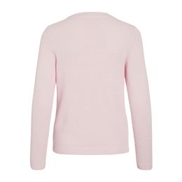 Vila Damen Rundhalspullover "VIDALO O-NECK L/S KNIT TOP- NOOS"cherry blossom, Gr. XXL, unifarben, Feinstrick, Obermaterial: 100% Baumwolle, Pullover