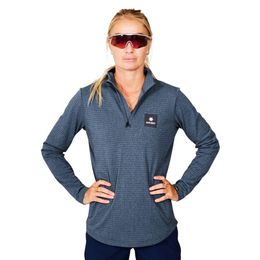 Saysky Blaze Half Zip Light Fleece Bekleidung Damen blau XS