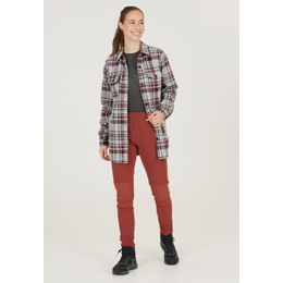 WHISTLER Damen Softshellhose "Davina", rot, Gr. 44, unifarben, 92% Polyester, 8% Elasthan, Hosen, mit Rei&szlig;verschluss am Beinsaum
