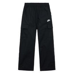Nike Sportswear Hose 'CLUB' Jungen Gr&ouml;&szlig;e 158/170 schwarz / wei&szlig;