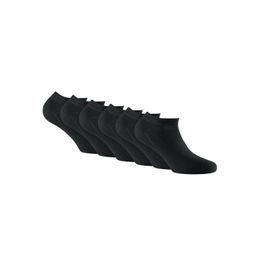 Sneakersocken Rohner Socks "Socken sneaker 3-er pack 6er Pack", Damen, Gr. 35-38, schwarz, Obermaterial: 75% Baumwolle CO. 23% Polyamid PA. 2% Elasthan EL., Socken Sneakersocken