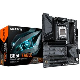 Gigabyte Mainboard "B650 EAGLE Mainboard - AMD Ryzen 9000er-Serie, 12+2+2 Phasen VRM, bis", schwarz, B:27,5cm H:8,3cm T:34cm, Mainboards