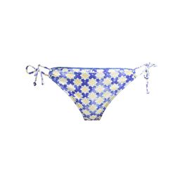 Roxy Bikinihose 'Artsy Tile' Damen Gr&ouml;&szlig;e XS dunkelblau / curry / gr&uuml;n / wei&szlig;