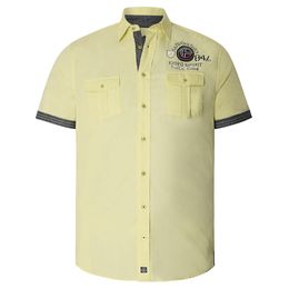 Jan Vanderstorm Button Up Shirt 'Snofred' male Yellow size L