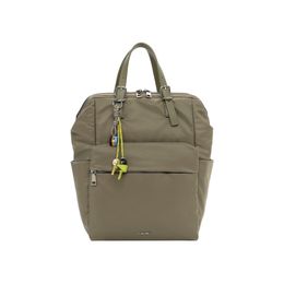 Rucksack SURI FREY "Rucksack SFY Sissy", Damen, Gr. B/H/T: 38cm x 39cm x 15cm, gr&uuml;n (khaki 910), Polyester, Rucks&auml;cke Rucksack