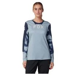 Fox Racing Defend Taunt Damen Langarm-Jersey - gunmetal grau - L