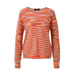 Aniston CASUAL Pullover Damen Gr&ouml;&szlig;e S hellblau / orange / hellorange / rot