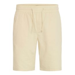Leinenhose Blend "Leinenhose BHVOLK", Herren, Gr. L, N-Gr, beige (bleached sand), Obermaterial: 55% Leinen LI. 45% Baumwolle CO., Hosen