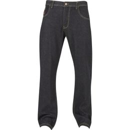Bequeme Jeans Ecko Unltd. "Ecko Unltd. Herren Bour Bonstreet Jeans", Herren, Gr. W36L32, L&auml;nge 32, rawschwarz, 100% Baumwolle, unifarben, normal, Jeans