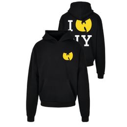 Kapuzensweatshirt "Upscale by Mister Tee Herren WU Tang Loves NY Hoody", Herren, Gr. M, schwarz, 100% Baumwolle, UPSCALE BY MISTER TEE, unifarben, Sweatshirts