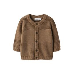 name it Knit Cardigan kids Brown size 74