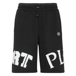 Plein Sport Shorts Herren Gr&ouml;&szlig;e 38 schwarz / wei&szlig;