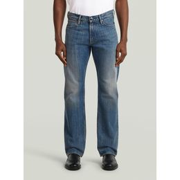 G-Star Raw 5-Pocket-Jeans G-STAR "Lenney Bootcut 2.0 Jeans", Herren, Gr. 26, L&auml;nge 30, worn in dusty mountains, Obermaterial: 75% Baumwolle, 25% Baumwolle, Jeans 5-Pocket-Jeans