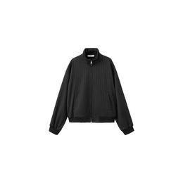Mango Between-Season Jacket female Black size XS
