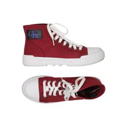 Calvin Klein Jeans Sneaker Damen Gr&ouml;&szlig;e 37 Second Hand rot