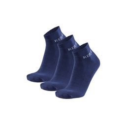 Kurzsocken Replay "Socken 3er Pack", Herren, Gr. 43-46, blau (dunkelblau), Obermaterial: 76% Baumwolle CO. 16% Polyester PES. 7% Polyamid PA. 1% Elasthan EL., Socken