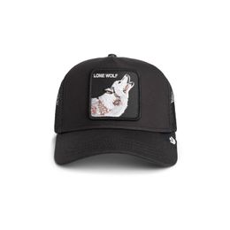 Snapback Cap GOORIN BROS. "Cap OG Trucker", Herren, schwarz (lone wolf), Obermaterial: 57% Polyester PES. 43% Baumwolle CO., Caps