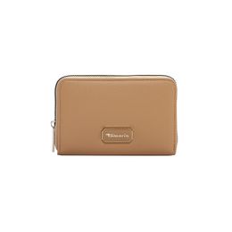 Geldb&ouml;rse Tamaris "Geldb&ouml;rse TAS Katharina", Herren, beige (sand 420), Obermaterial: 60% Polyurethan PU. 40% Polyester PES., Kleinlederwaren