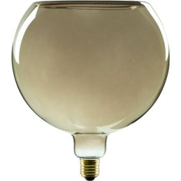 Segula LED-Leuchtmittel "LED Floating Globe 200", grau (rauchgrau), L:23cm &Oslash;:20cm, Leuchtmittel, LED Floating Globe 200 E27, CRI >85, dimmbar