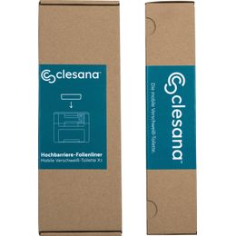 Clesana X1 Hochbarriere-Folienliner f&uuml;r mobile Verschwei&szlig;toilette geruchsdicht - Toilettenentl&uuml;ftungen & Zubeh&ouml;r