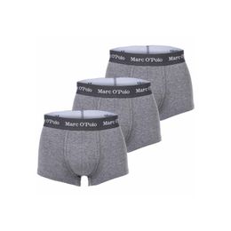Marc O'Polo Boxershorts MARC O'POLO "Boxershort 3-PACK TRUNK 3er Pack", Herren, Gr. L, grau, Obermaterial: 95% Baumwolle CO(Bio). 5% Elasthan EL., Unterhosen