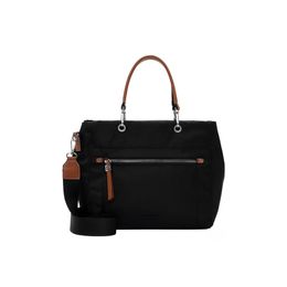 Emily & Noah Shopper EMILY & NOAH "Shopper E&N Esther", Damen, Gr. B/H/T: 31cm x 28cm x 14cm 0, schwarz (schwarz 100), Polyester, Taschen Shopper